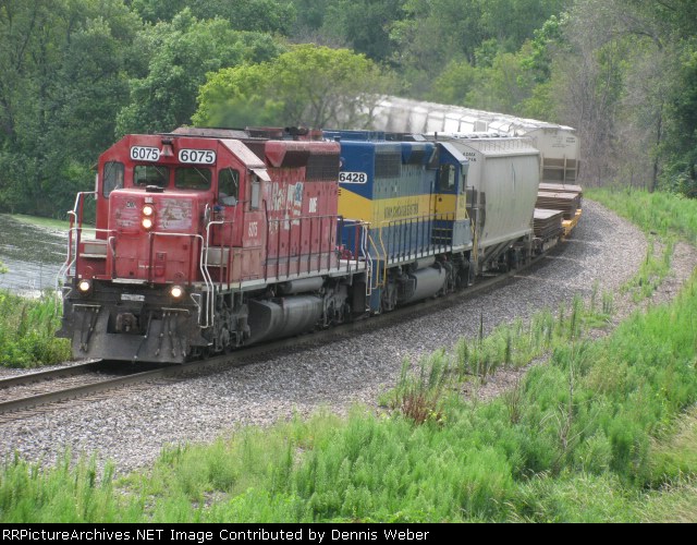 DM&E 6075 CP's River Sub.